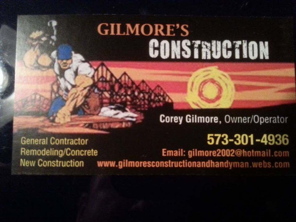 Gilmore's Construction & Concrete LLC – Gilmore's Construction ...